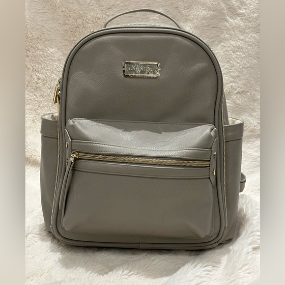Itzy Ritzy | Bags | Itzy Ritzy Mini Diaper Bag Backpack Grey New Wo ...